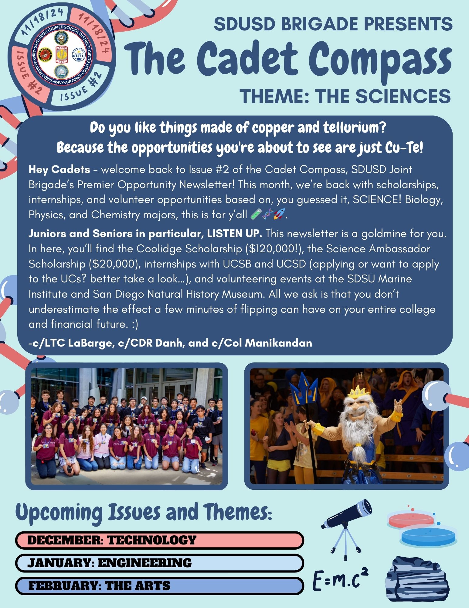 The Cadet Compass – San Diego Unified School District JROTC